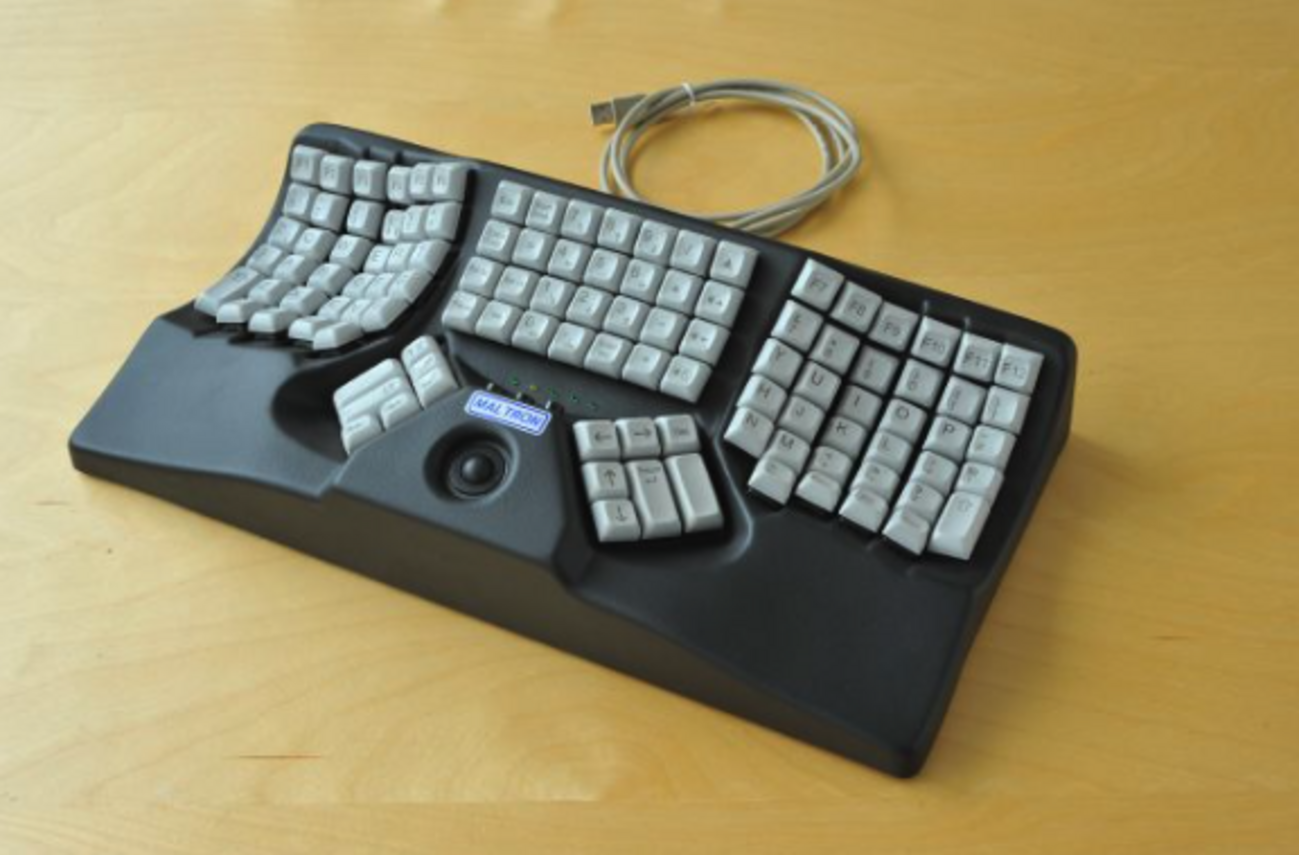 Maltron L90 dual hand fully ergonomic (3D) keyboard｜傷病や障害にしっかり向き合うキーボード ...