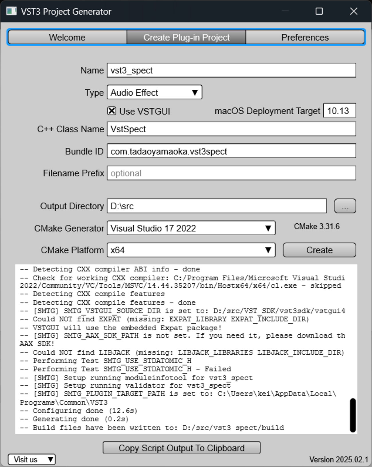 WindowsでVST3プラグインを作る - TadaoYamaokaの開発日記