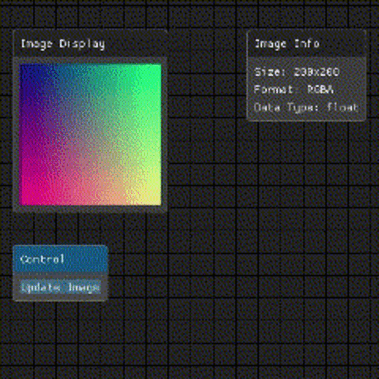 Dear PyGui : node editorで画像を表示する - sci-genの備忘録