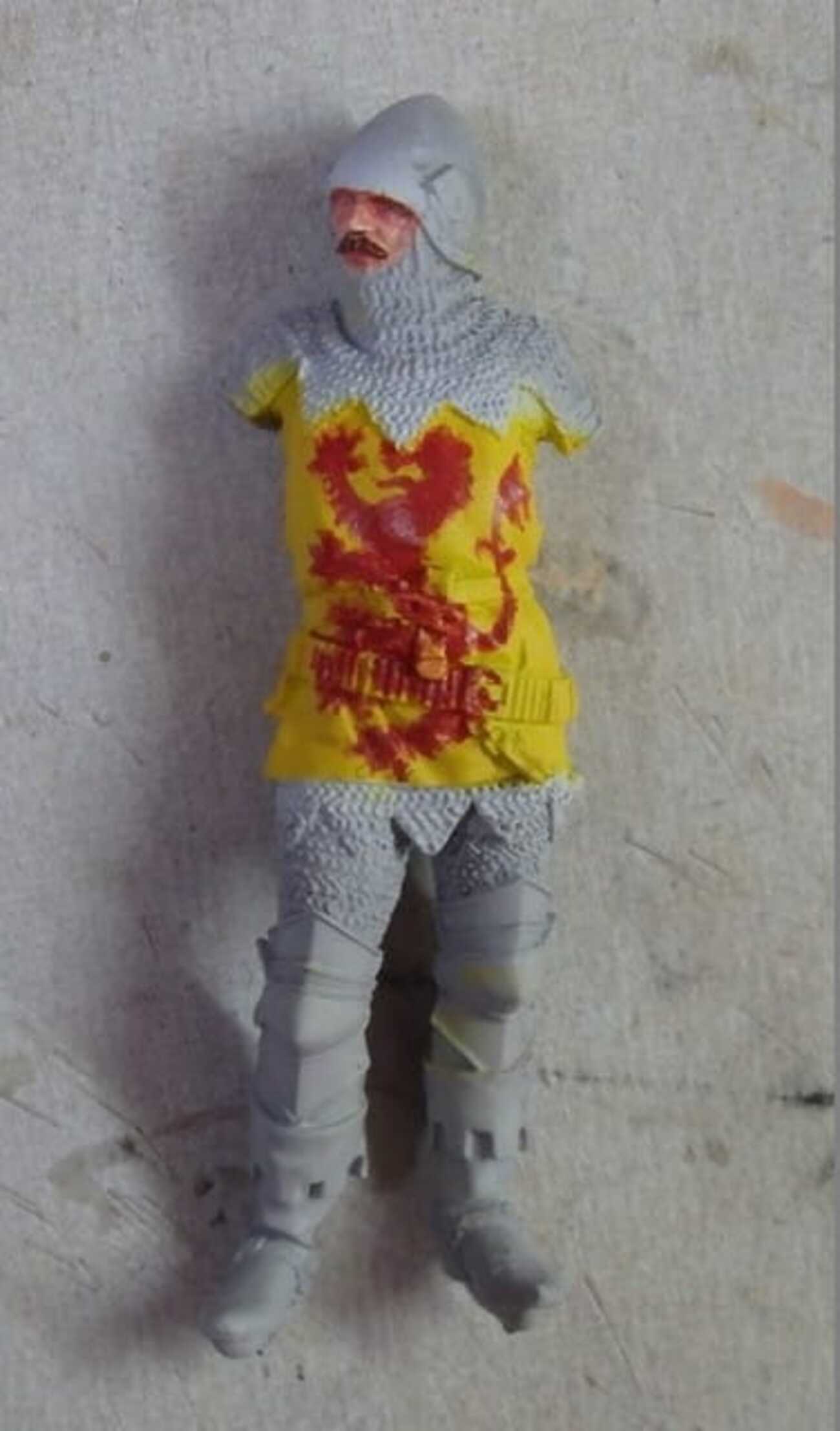 Pegaso Models Italian knights at Castle ⅩⅣ Century （3） - 見ると自信の湧く模型製作ブログ