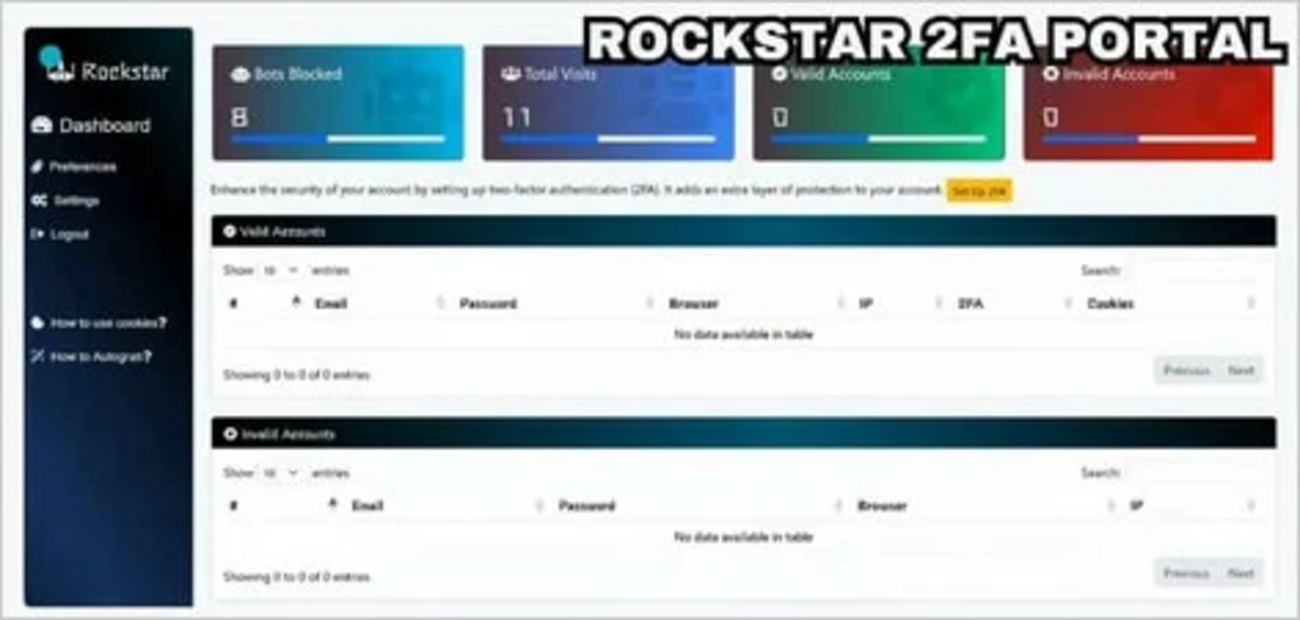 Rockstar 2FA (まとめ) - TT Phishing Log