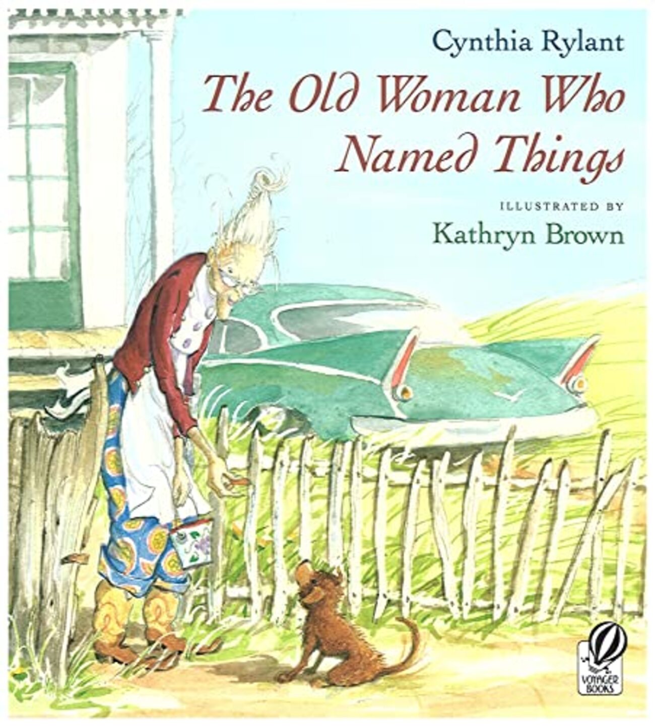 おばあさんと犬の心温まる、Cynthia Rylantさんによる絵本『The Old Woman Who Named Things』のご紹介 ...