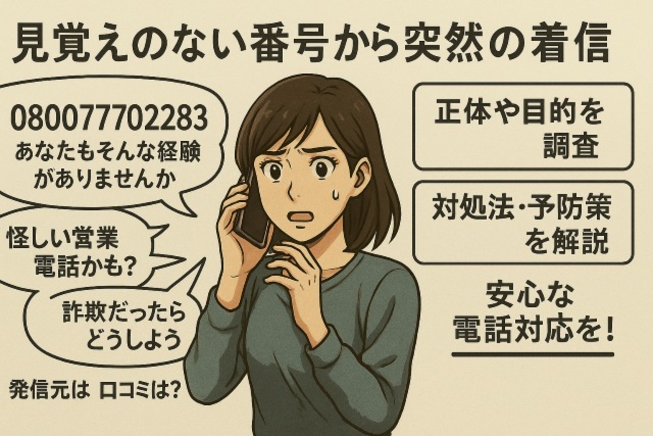 08007770238は迷惑電話なのか？発信元・評判と対処法 - どうしたらいいの！？