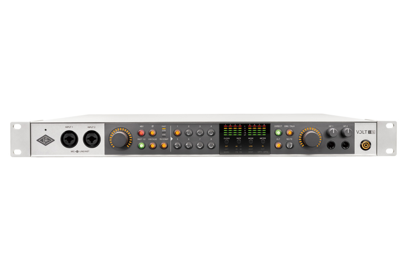 UNIVERSAL AUDIO Volt 876レビュー「神機」確定!? 15万円台で8ch＆多機能かつLunaとの連携も特徴のオーディオI ...