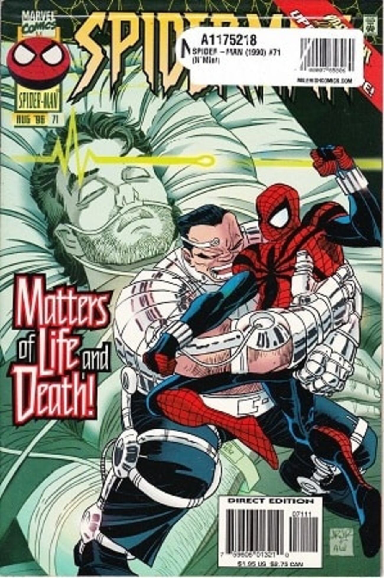 Peterが死んだのは、ASM 700号が初めてじゃない、1996年のSPIDER-MAN - amecomitoramenの日記