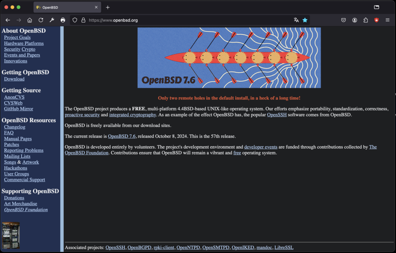 OpenBSDをVirtualBoxで動かす - メモのページ - チラシの裏メモ 3枚目