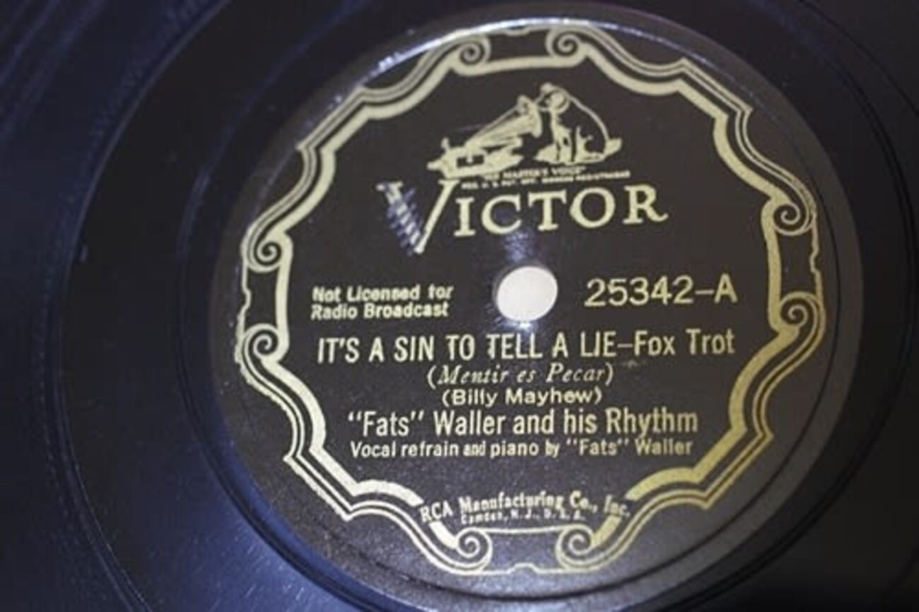 VICTOR FATS WALLER & HIS RHYTHM - ドクた、の手持ちSP盤整理箱