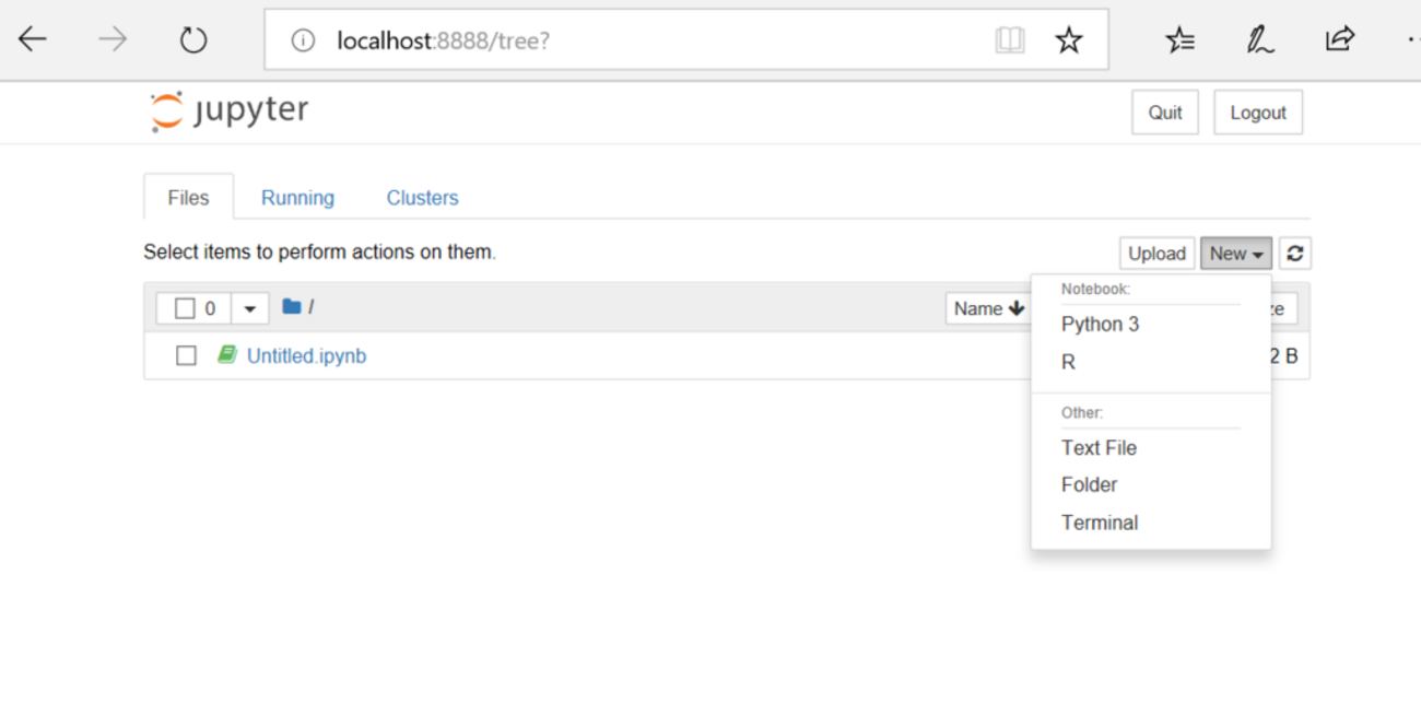 jupyter notebook で R - ばいばいバイオ