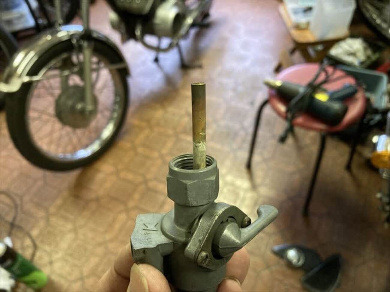 HS1青11のフューエルコック - goroの徒然なるままに・・・2nd.