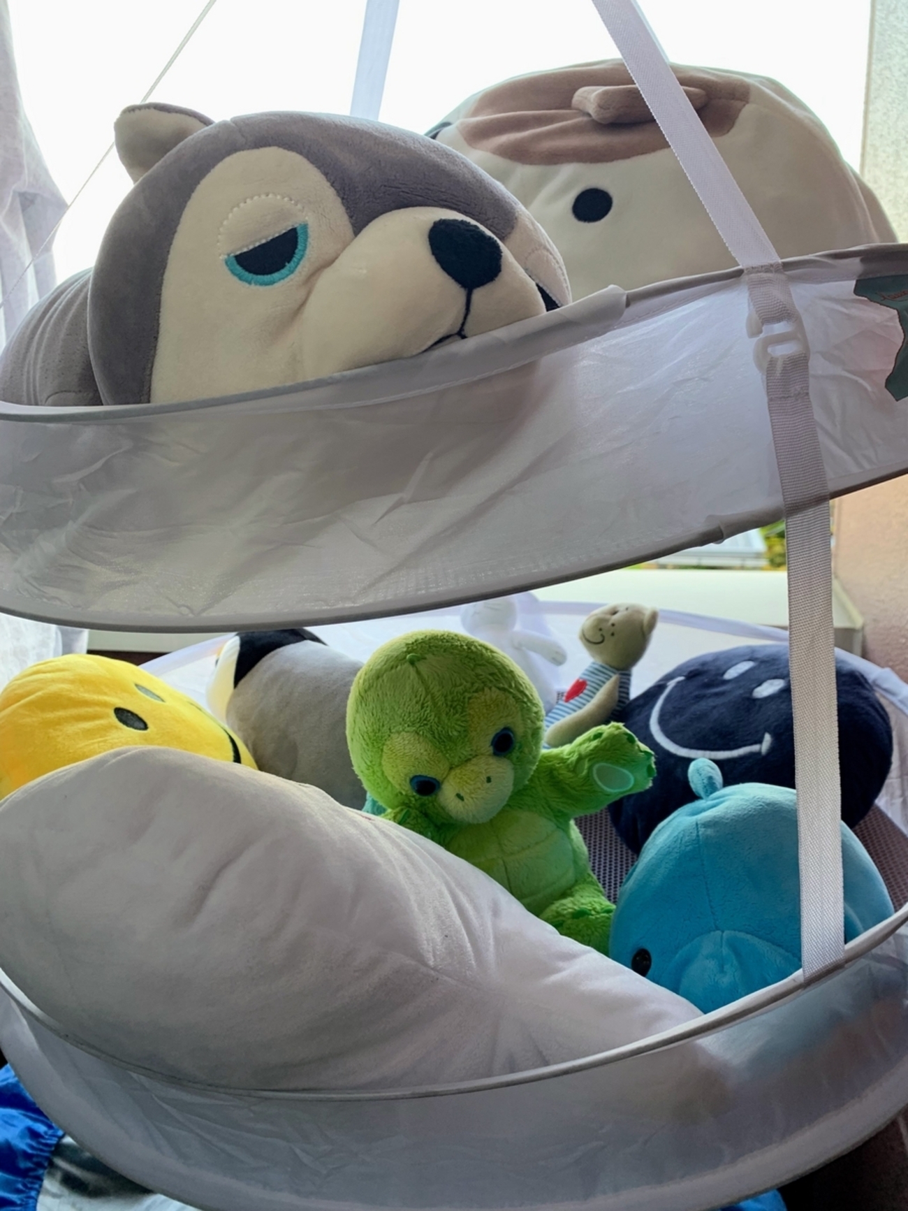 洗濯日和🧸🫧 - 麻と白とくま