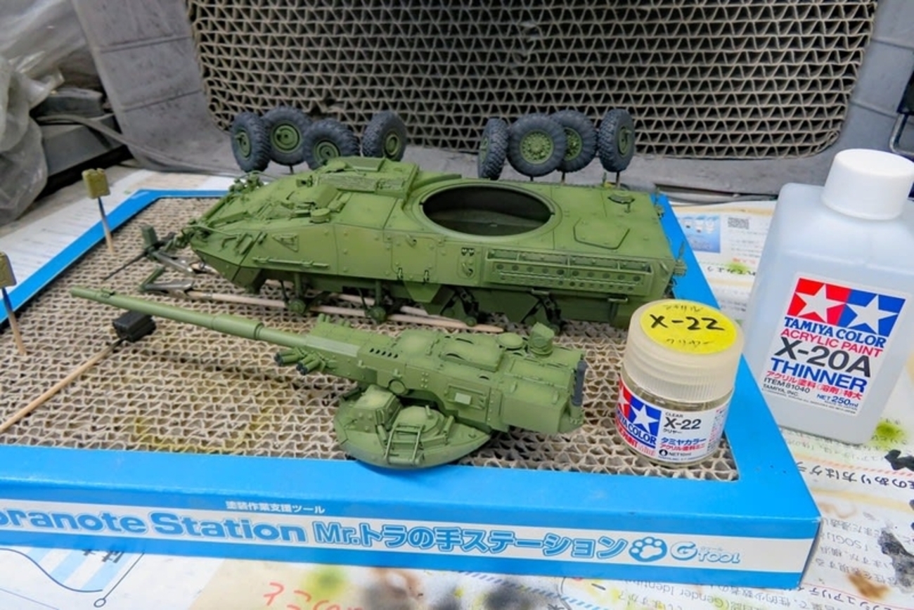 M1128 MGS AFVクラブ 1/35 #10 デカール - はじめの戦車模型づくり