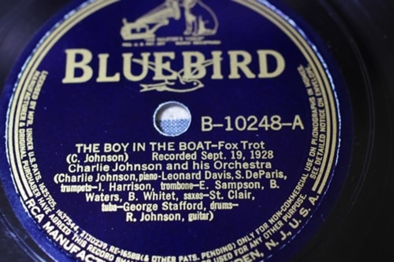 BLUEBIRD B-10248 CHARLIE JOHNSON & HIS ORCH - ドクた、の手持ちSP盤整理箱