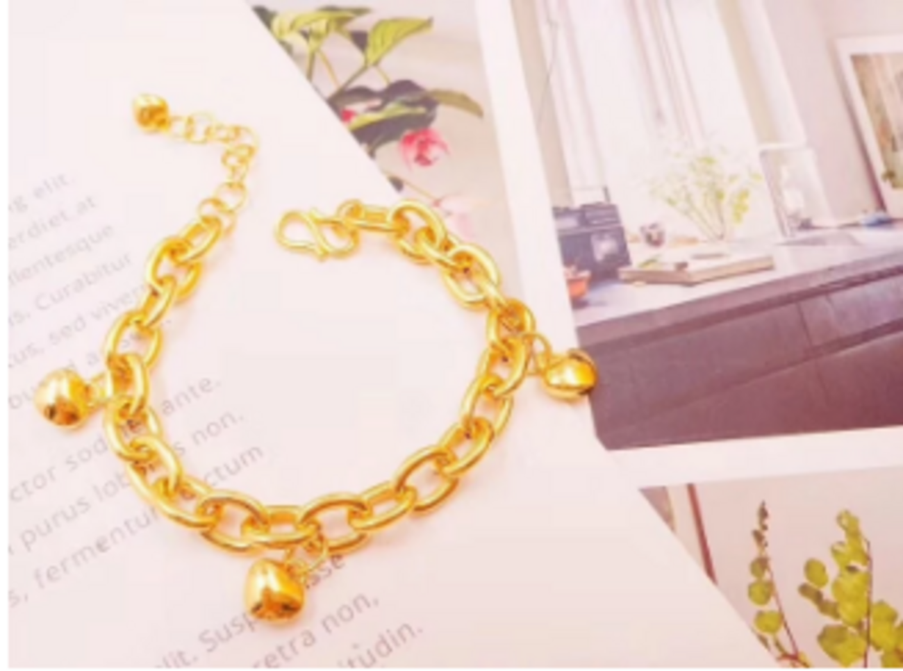 Book Online 24 k Pure Gold Hello kitty Pendant Charm Bracelet ...
