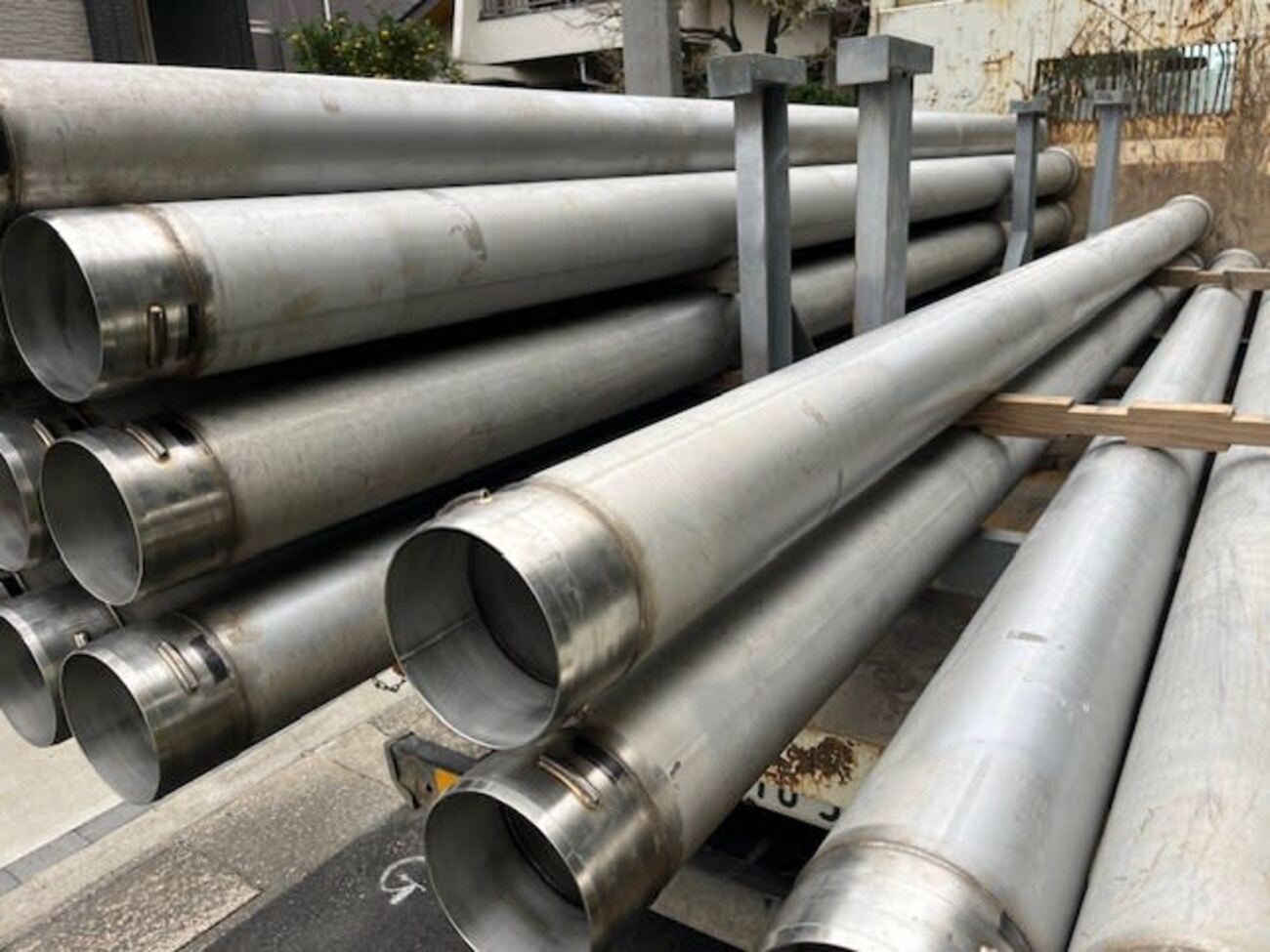 仮配管を行っています - 千葉の水道屋さんの工事日記・・・(有)内設備工業