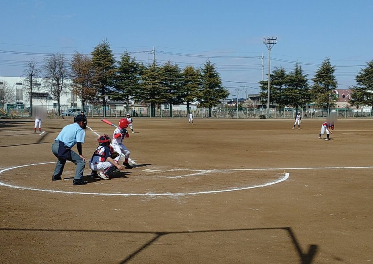 後輩の応援 - 少年野球やらアウトドアやら日記