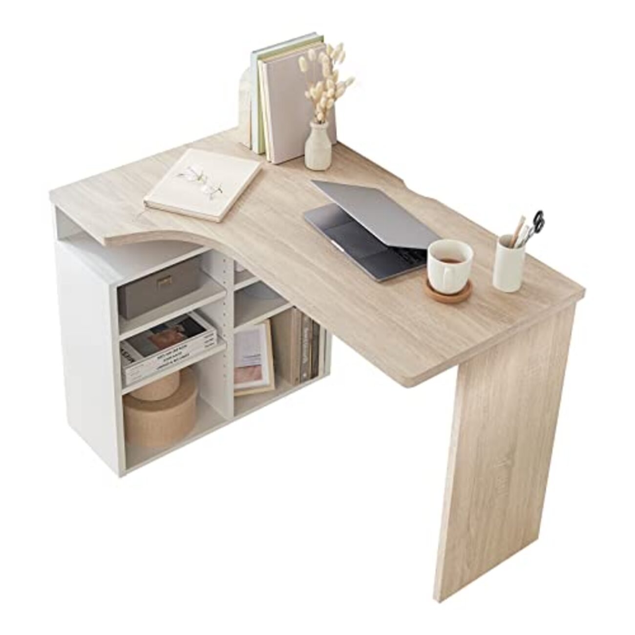 【書斎革命】LOWYA L字デスクで叶える、集中と収納が爆増する快適空間！ - 窓メモ