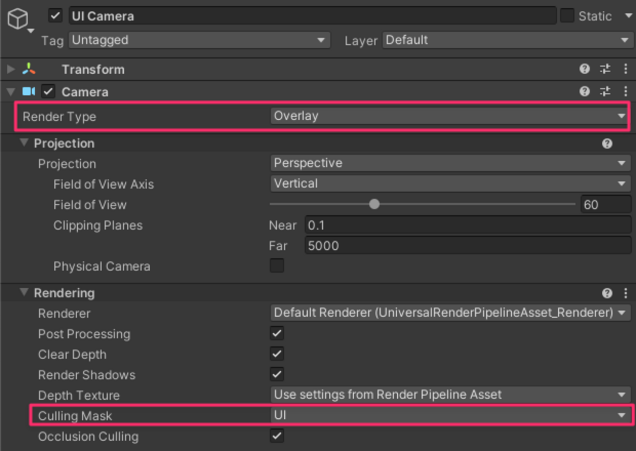 URPで複数のカメラを重ねて表示する方法【Unity】 - (:3[kanのメモ帳]