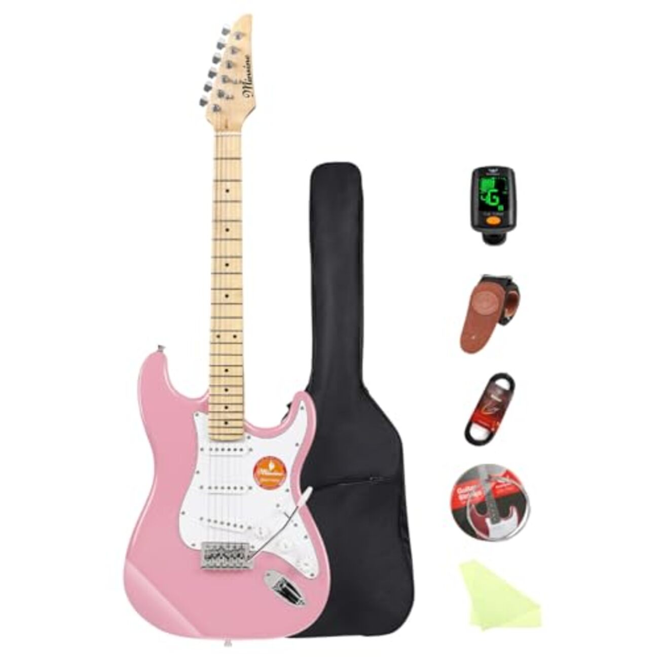 【初心者必見！】Bullfighter MS100(Pink)エレキギターで始める、手軽さと本格派を両立する音楽体験 - おうち冒険くらぶ