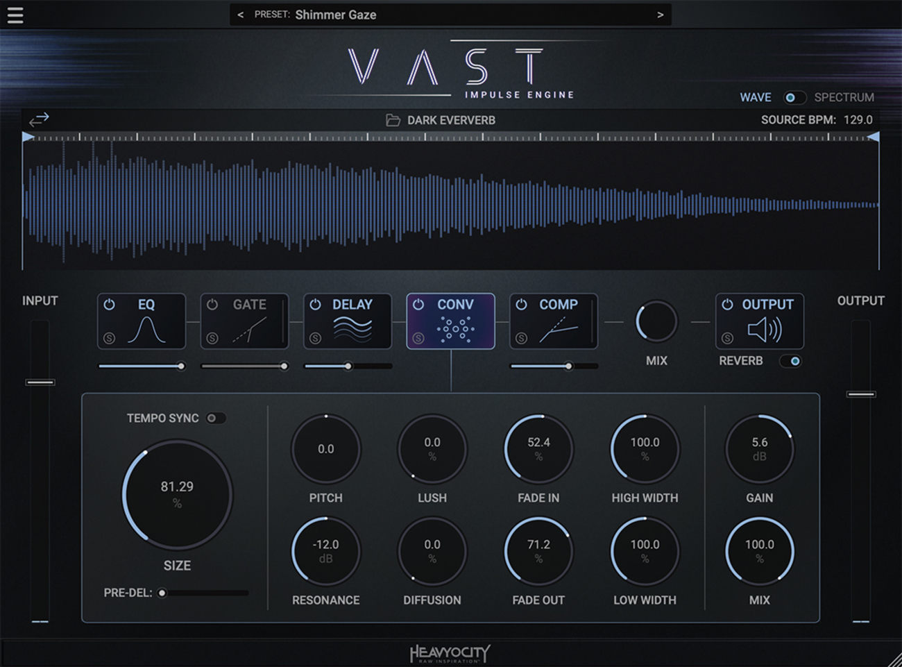 HEAVYOCITY VAST | IMPULSE ENGINE レビュー：ユニークなテクスチャーやリズムのIRを備えたコンボリューション ...
