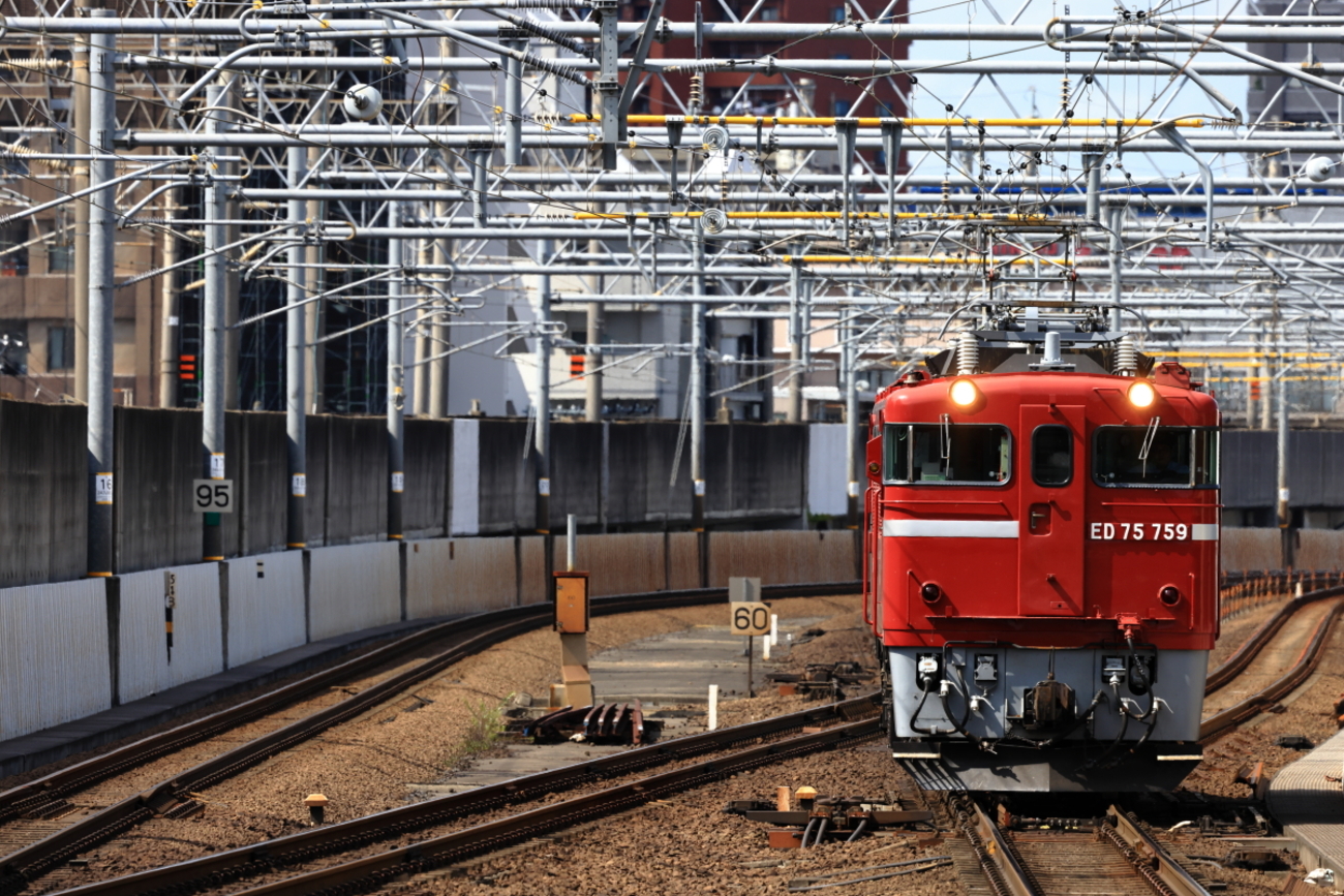 出場する205系を迎えに行くべく東北本線を南下する、ED75-759を撮る！ - 続 うっかり鉄の鉄道風景写真撮影記