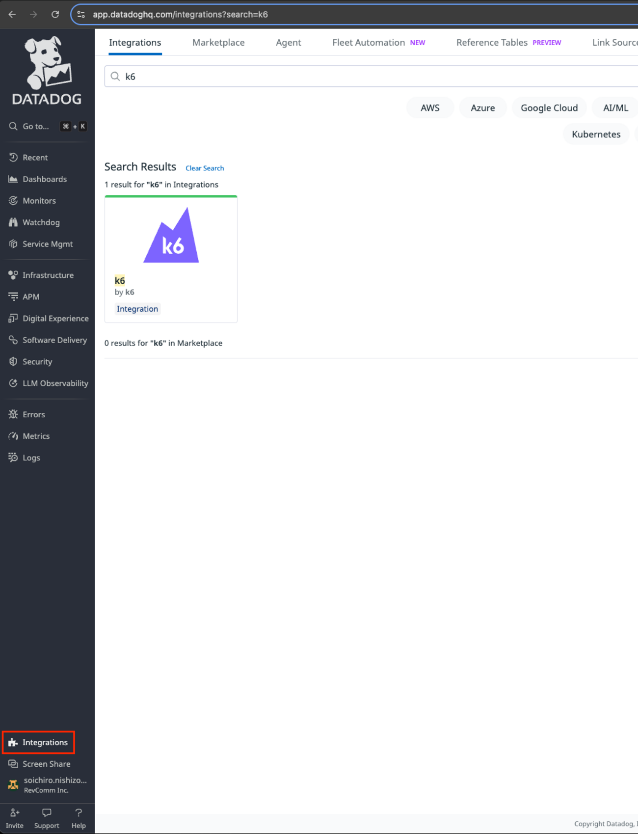 k6とDatadogを利用して負荷テストをやってみよう - RevComm Tech Blog