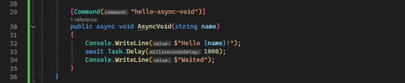 ConsoleAppFrameworkでasync voidは使えない - tech.guitarrapc.cóm