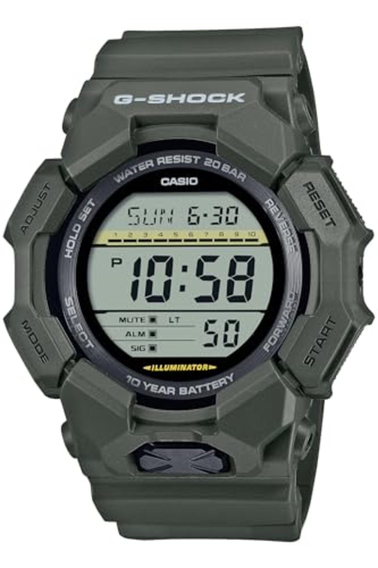 G-SHOCK GD-010-3JF レビュー：タフネスは「地球に優しい」時代へ。カーキの相棒が日常に彩りと安心をくれる理由 - おしゃれ生活手帖