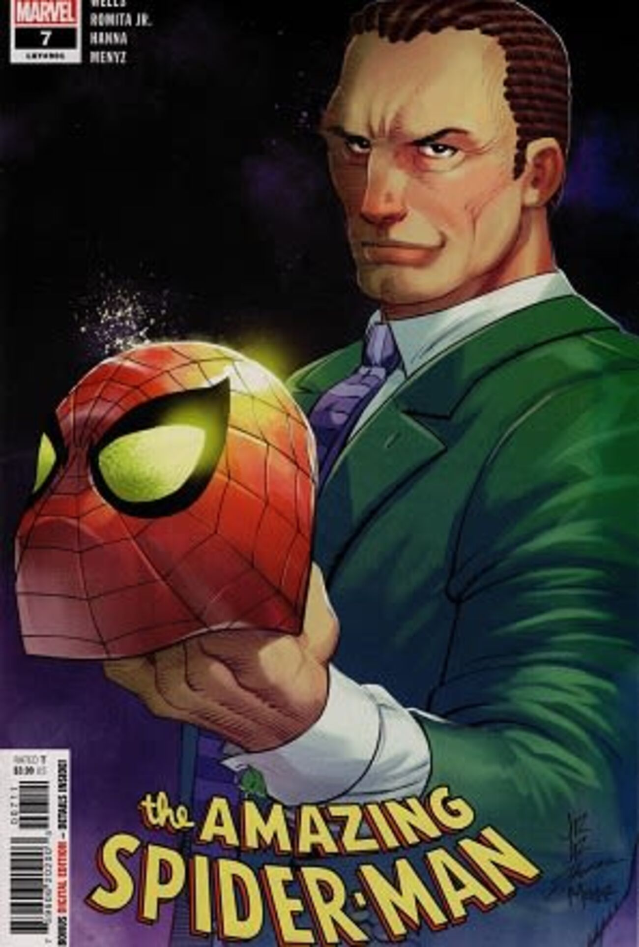 Vultureの逆恨みが歪んでいる、Amazing SPIDER-MAN 901(7)号 - amecomitoramenの日記