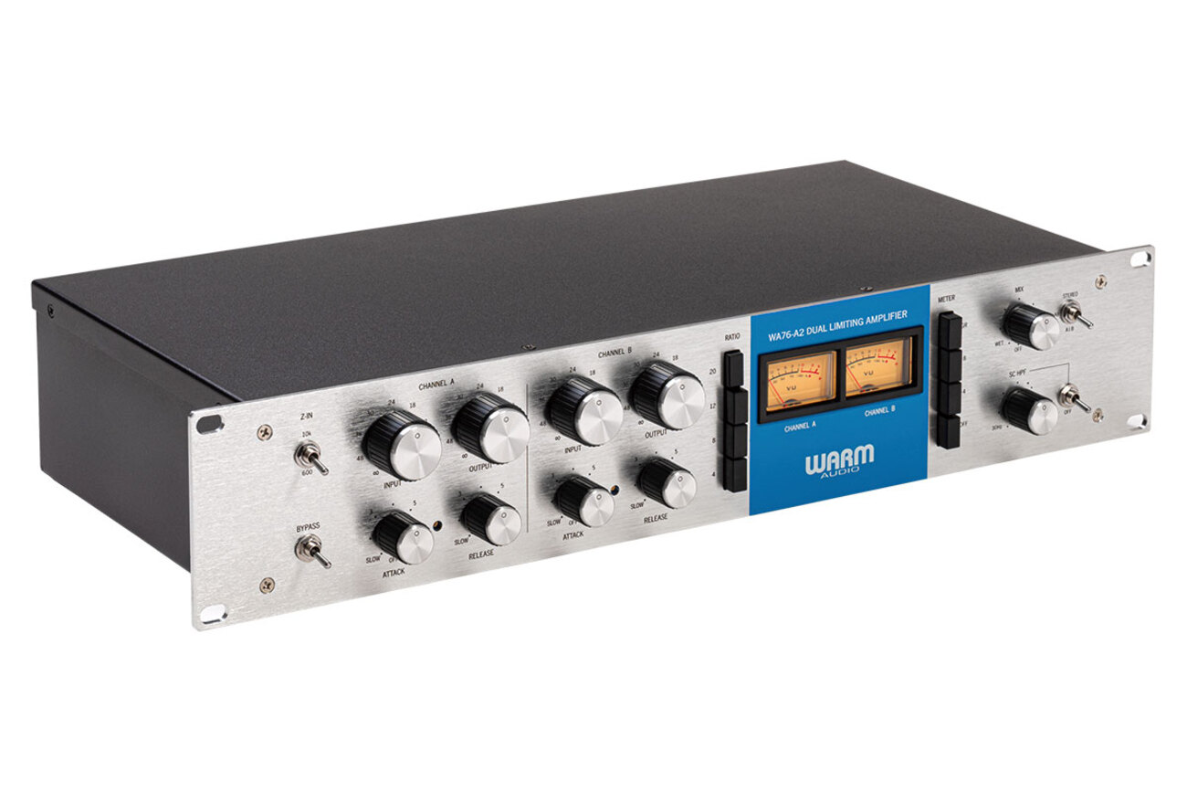 WARM AUDIO WA76-A2 レビュー：現代的な機能を備えた2ch仕様の“1176ブルー・ストライプ”再現コンプ - サンレコ 〜音楽 ...