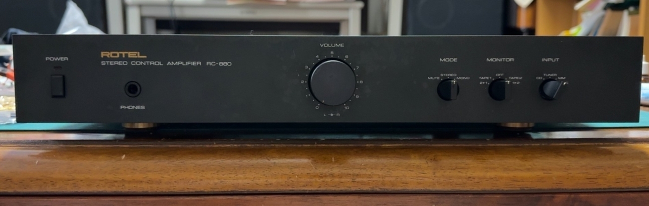 ROTEL RC-880MK3 ① - 羽田電器産業 ステレオ事業部