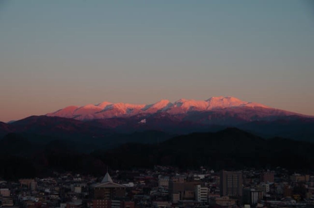 乗鞍岳ふもとの街（夕映 version） - Forest Sync.