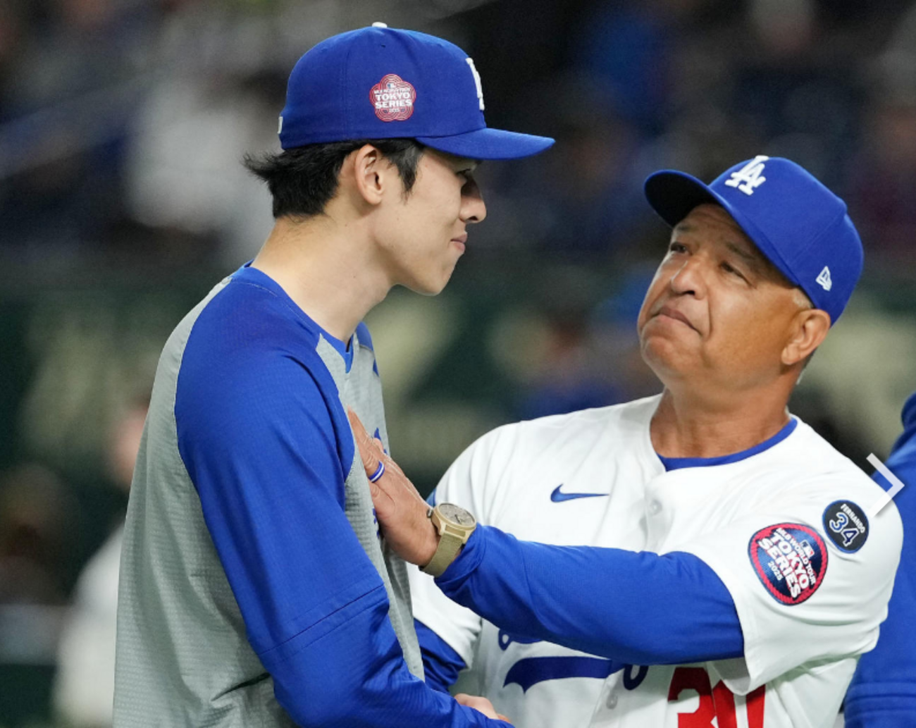 ロバーツ監督、会見の最後に「感謝の気持ちがもういっぱい」日本のファンへありがとう - lupinus8115tanのブログ