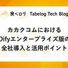 カカクコムにおけるDifyエンタープライズ版の全社導入と活用ポイント